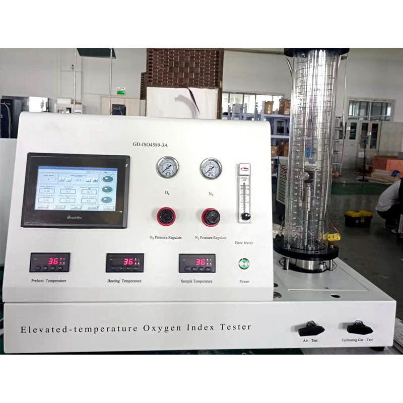 High Temperature Oxygen Index Tester ISO 4589-3 NES 715 For Insulation ...