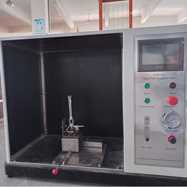 NFPA-701-1 Curtain Flame Propagation Test Machine For Fabric Material