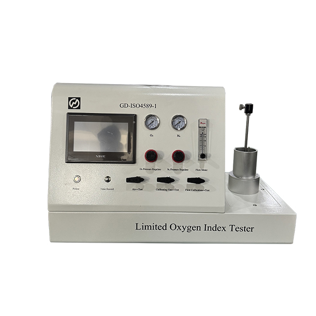 ISO 4589-2 Limiting Oxygen Index Tester for Plastic Rubber Flame Retardancy